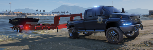 Chevy Kodiak + Freeman LEO Boat + Trailer (FiveM) — ULC Ready ...