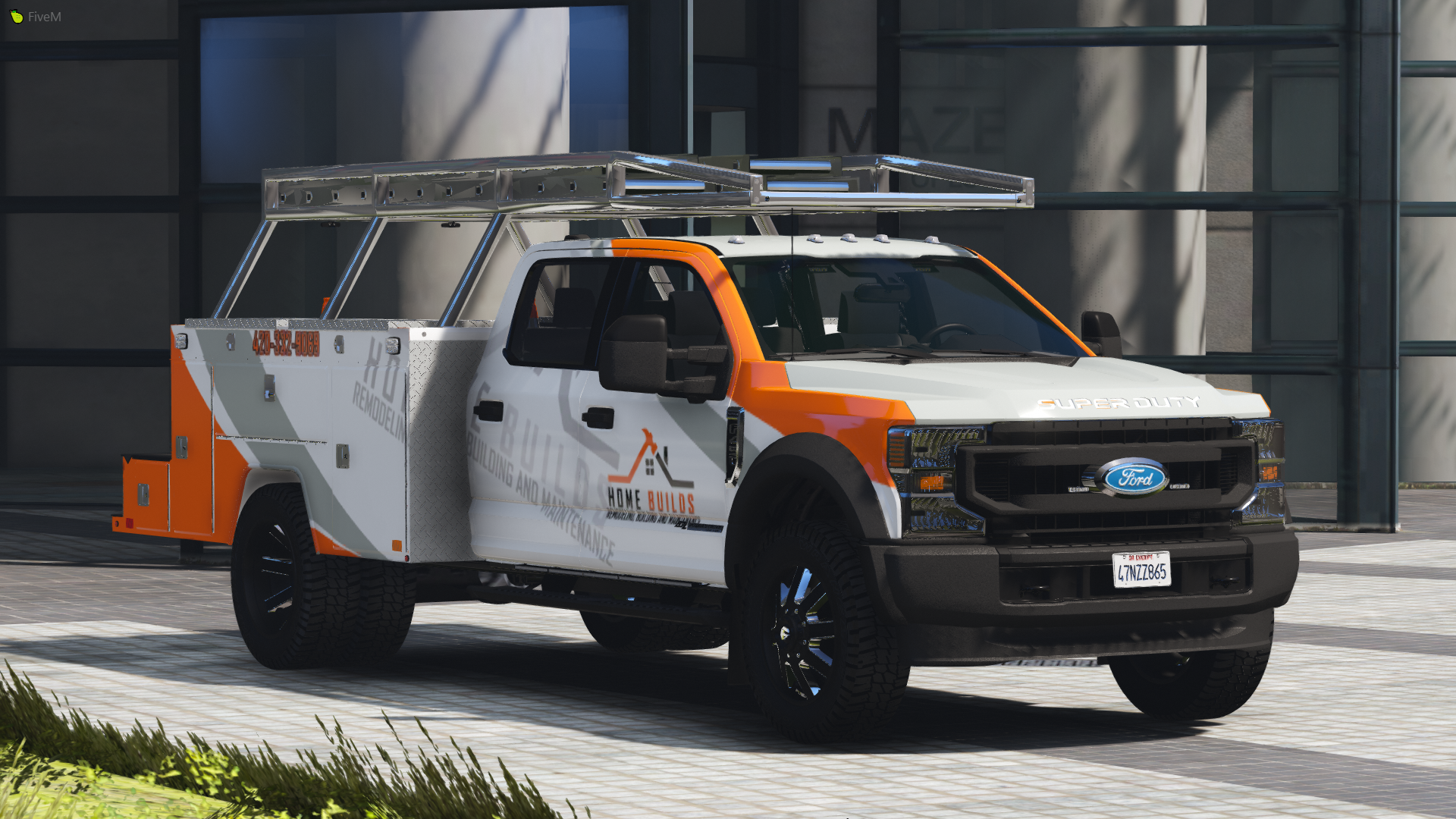 Construction 2018 Ford F450 Utility – Sheepdog Development | FiveM